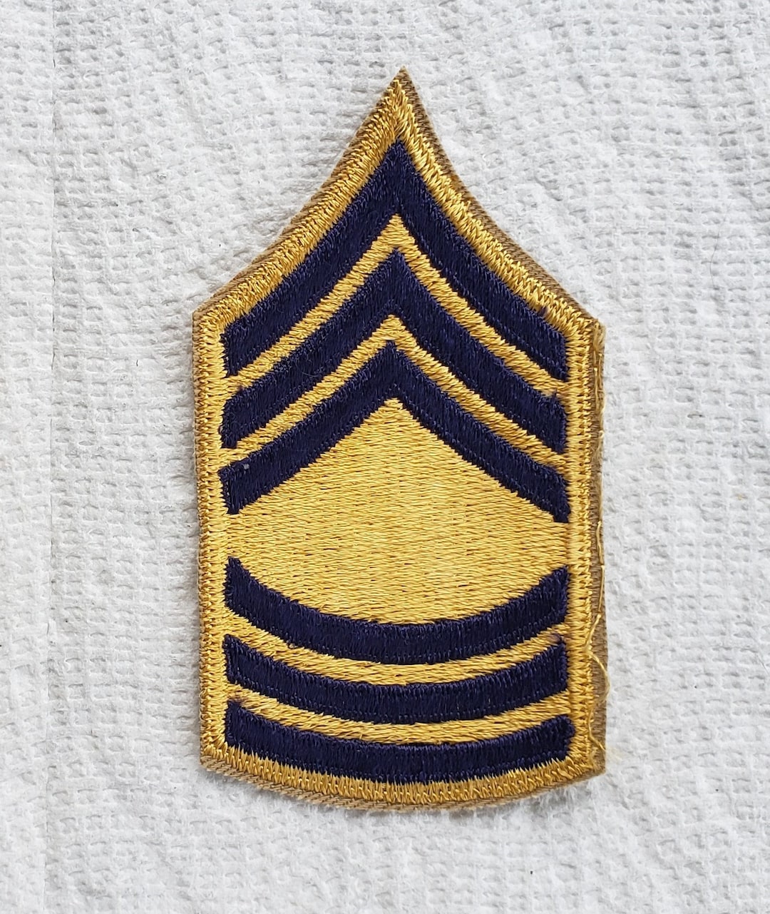 World War II, U.S. Army Master Sergeant Stripes Patch, --- FREE USA ...