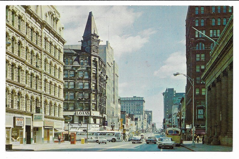 Main and State Streets in Downtown Rochester New York - Etsy