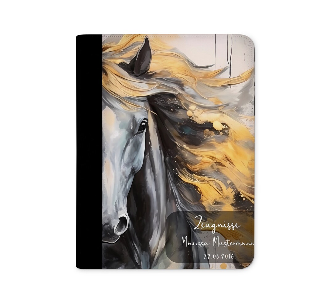 Certificate Folder Personalized With Name Horse Magic, Girls and Boys ...