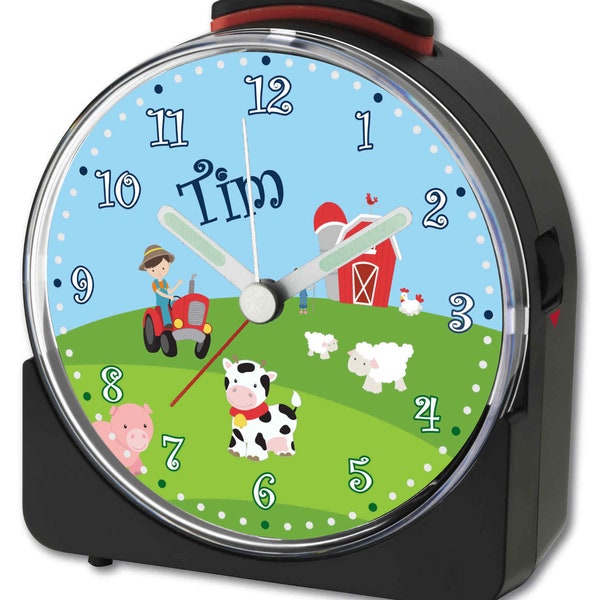 Farm Alarm Clock - Etsy