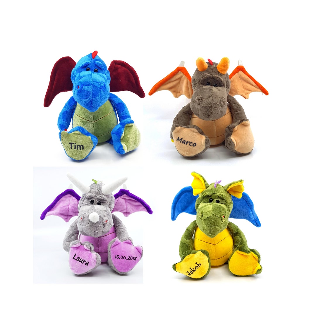 Cuddly Toy Dragon Ragnar - Etsy