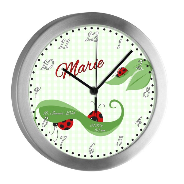 Ladybug Clock - Etsy