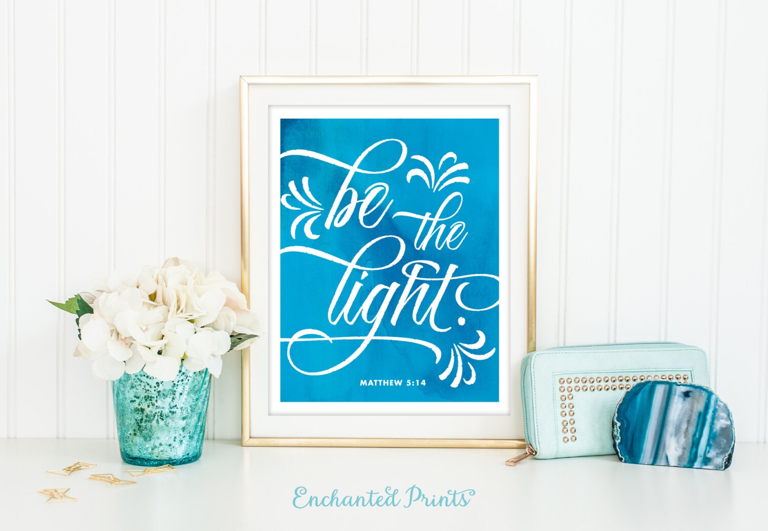 Be the Light- Matthew 5 14 Art Printable - Scripture Quote Print, Bible ...