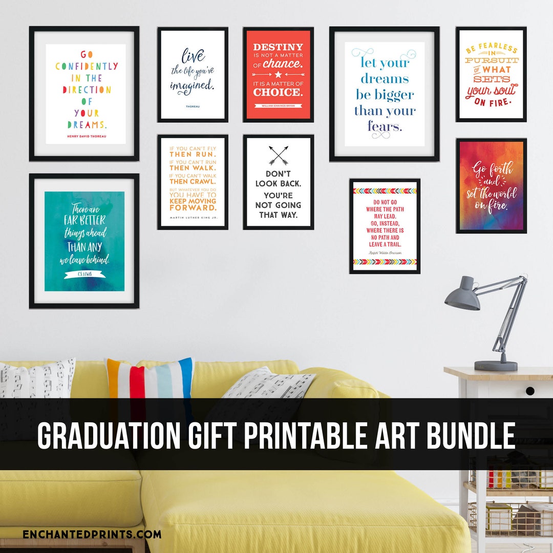 Graduation Gift Art Bundle - Etsy