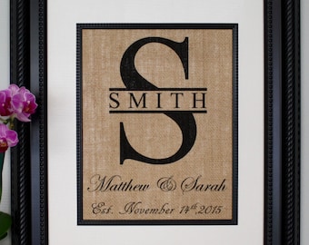 Burlap Wedding Print | Etsy
