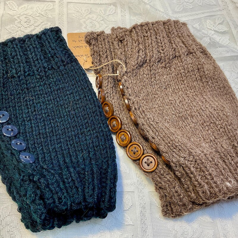 Knitted Boot Cuffs - Etsy