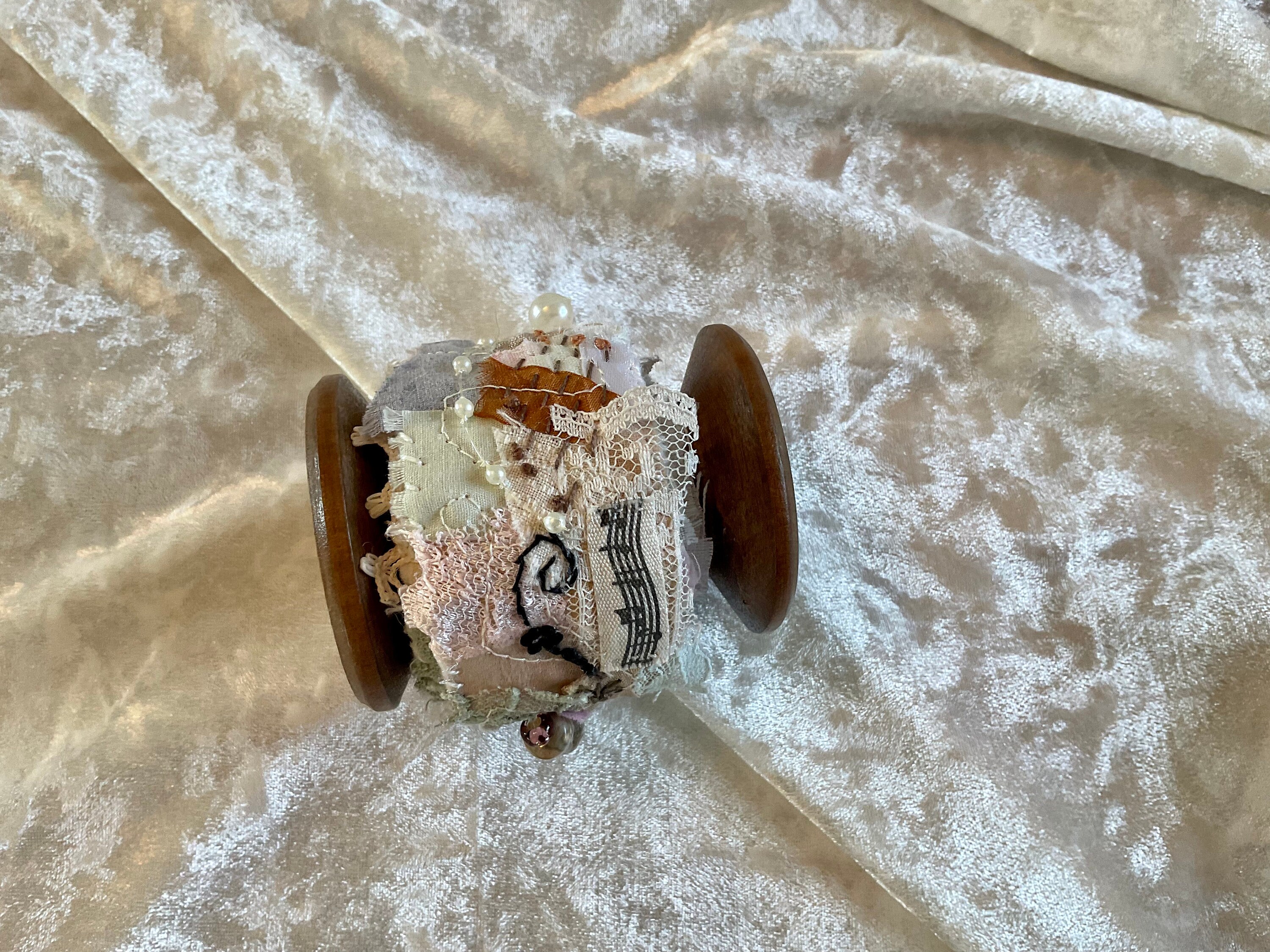 Fabric Snippet Roll Clusters for Junk Journals Crafting - Etsy