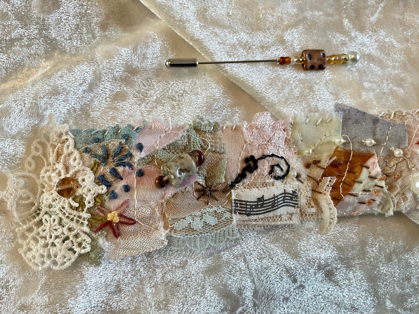 Fabric Snippet Roll Clusters for Junk Journals Crafting - Etsy