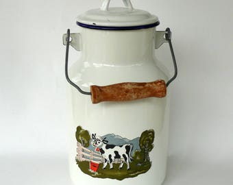 Antique milk pail | Etsy