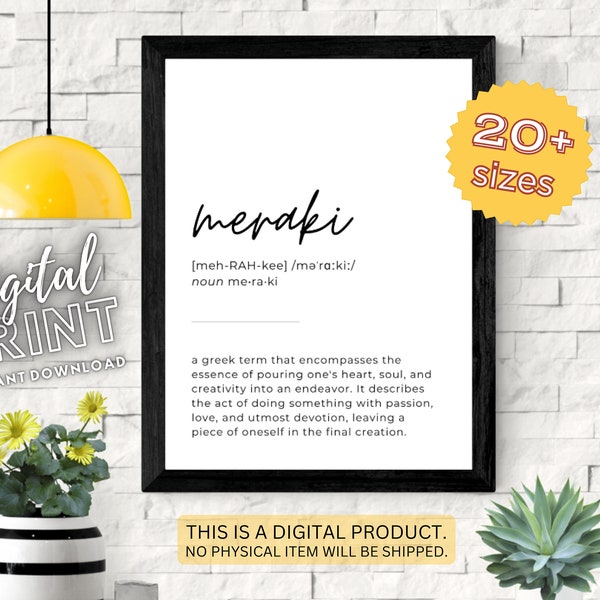 Meraki - Etsy