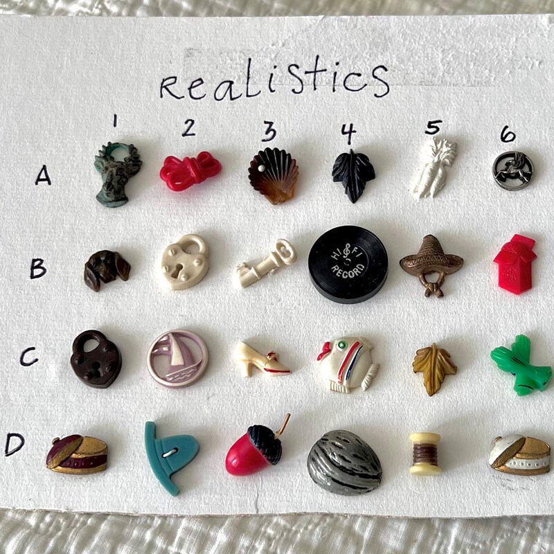 Realistic Buttons - Etsy