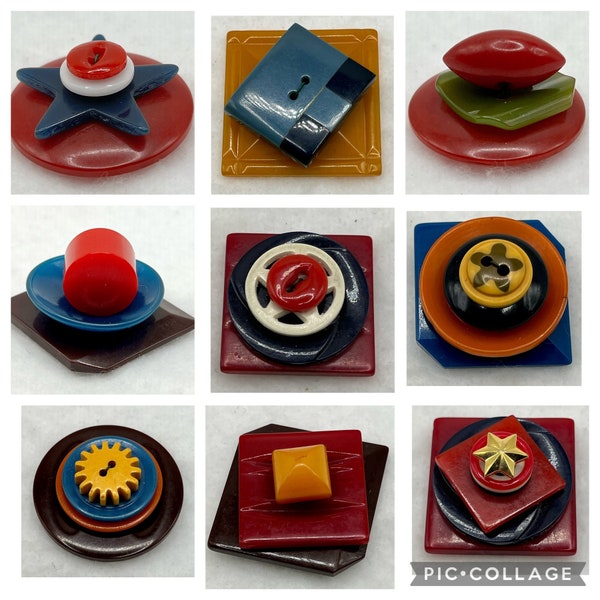 Bakelite Buttons - Etsy