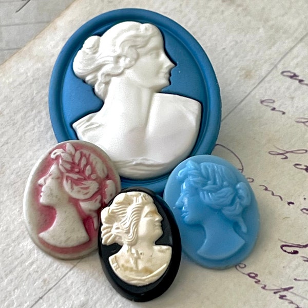 Cameo Buttons - Etsy