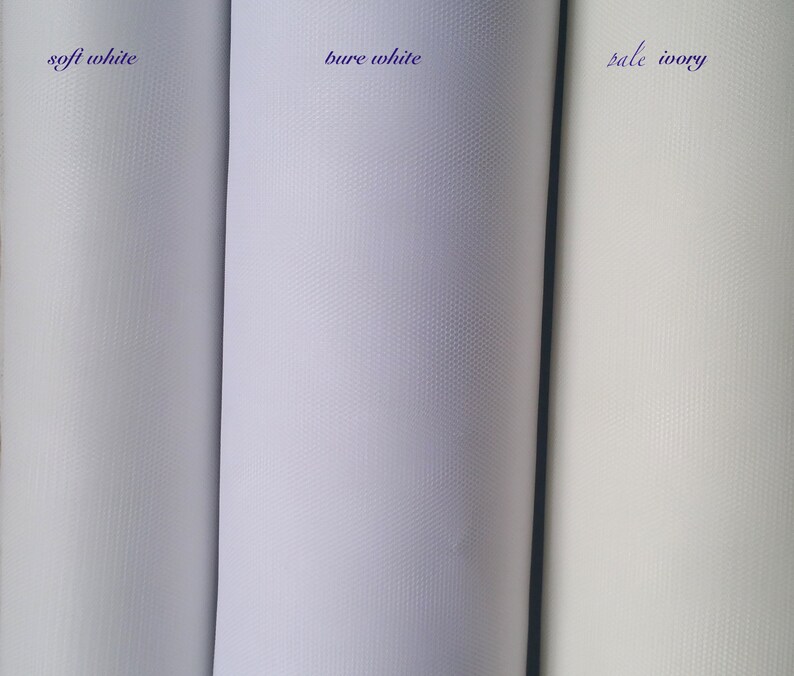 Soft English net 3m wide 118 inches wide pure white soft | Etsy