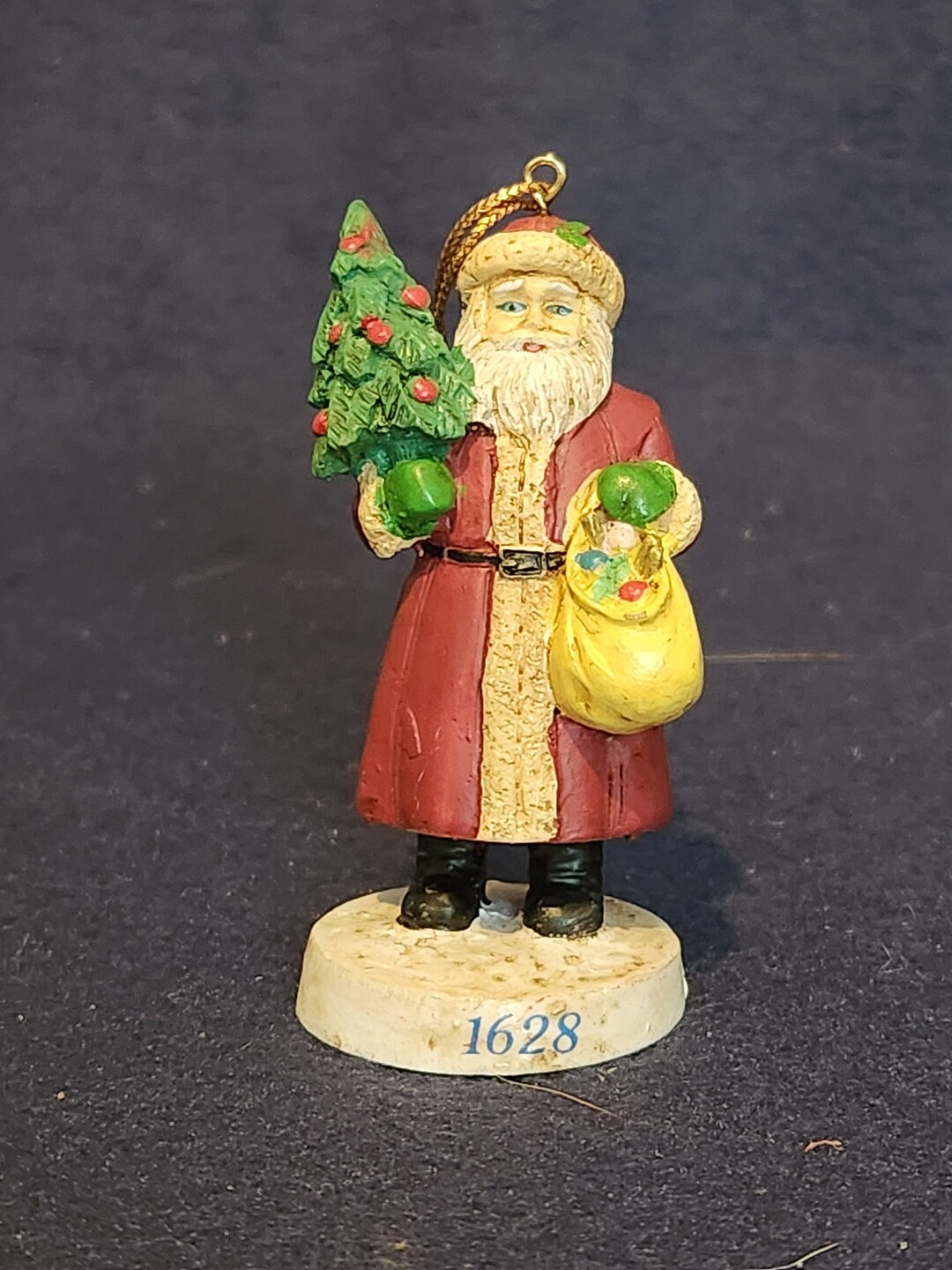 Santa Through the Ages - 1628 - Ornament - Russ Berrie and Company - Etsy