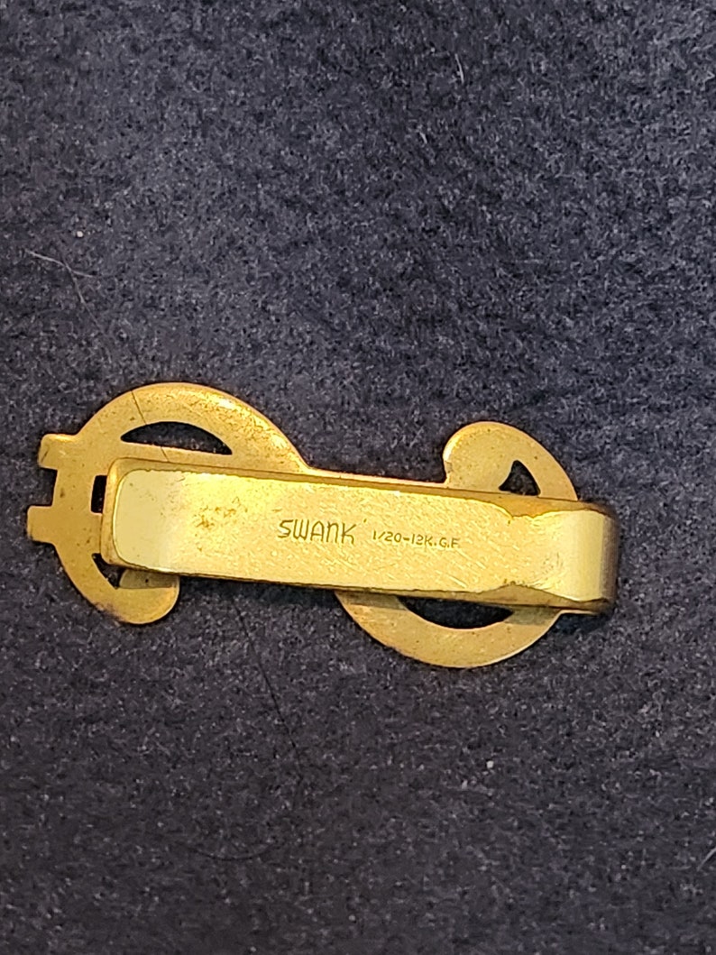 Swank Money Clip - Gold Dollar Sign - Etsy