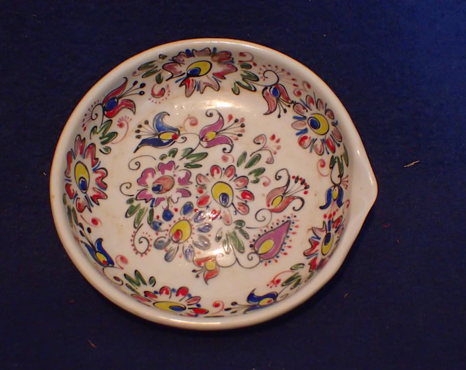 Cepelia Opole Ashtray - Polish Folk Art - 1976 - Etsy