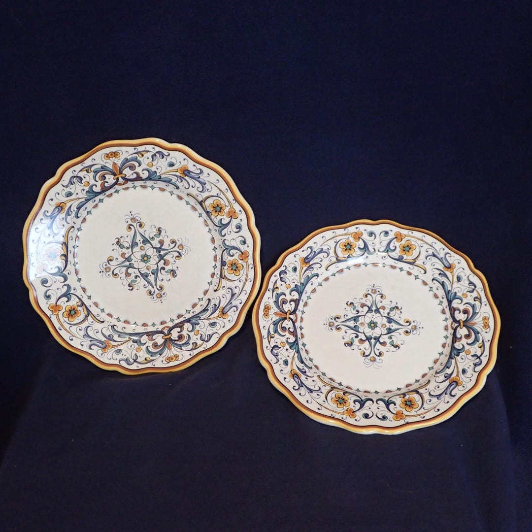 Ceramica Nova Deruta Plates - Made in Italy - Etsy