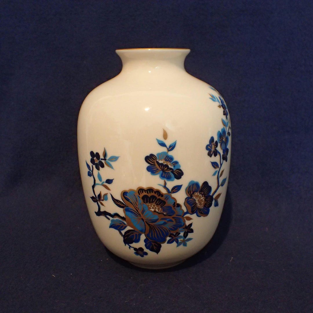 Lenox Pagoda Vase -24K Gold - Etsy