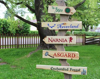 Fantasy Directional Signs - Etsy