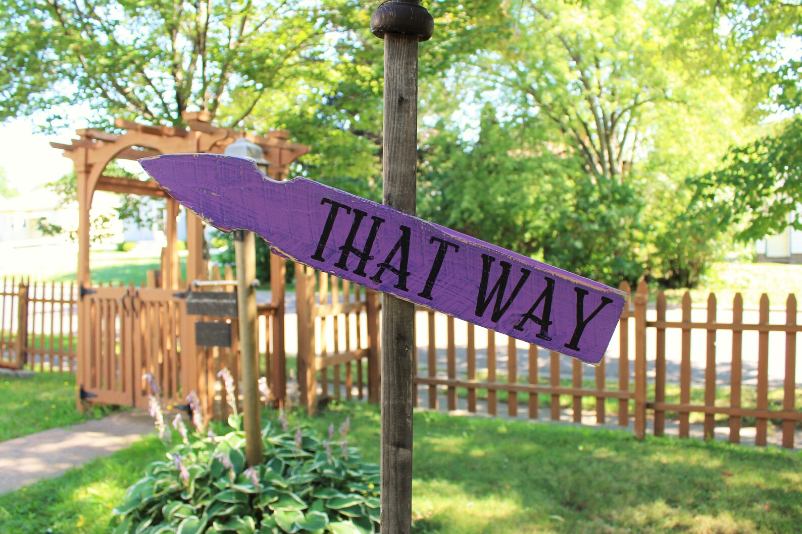 This Way That Way Directional Signs Hand Painted Distressed - Etsy