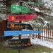 Hand Painted Distressed Wooden Directional Signs, Fantasy Directional ...