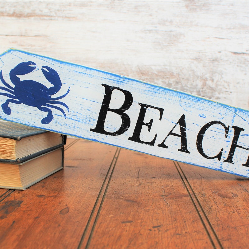 Crab Sign - Etsy