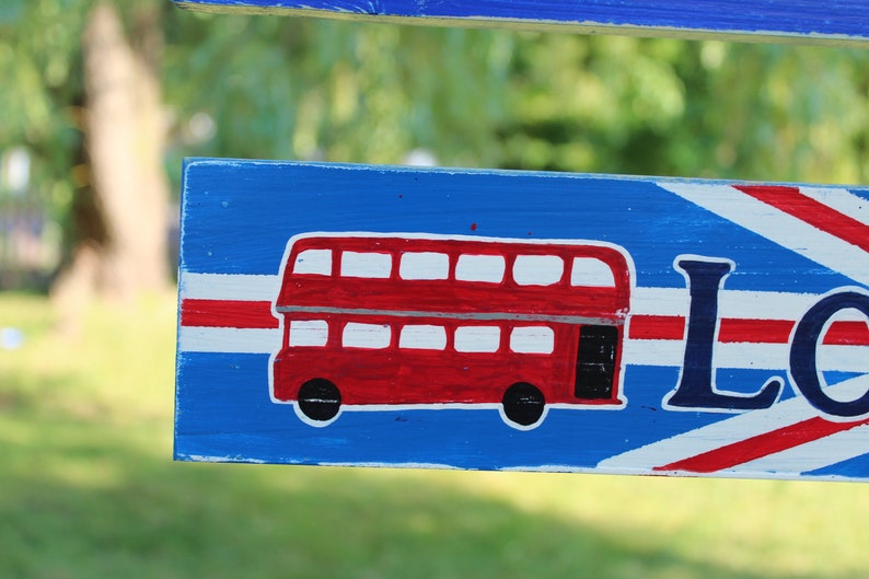 Custom Outdoor Directional Mileage Signs / Hand Painted Distressed ...