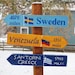 Wooden Signs With City and Distance, Personalized Hand Painted ...