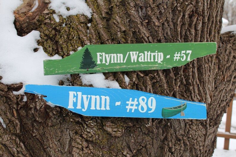 Custom Outdoor Directional Mileage Signs / Hand Painted - Etsy