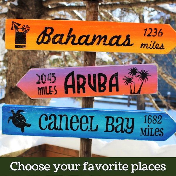 Directional Sign - Etsy