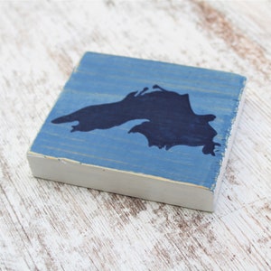 Miniature Wooden Signs / Duluth, MN Lake Superior Signs / Small Hand ...