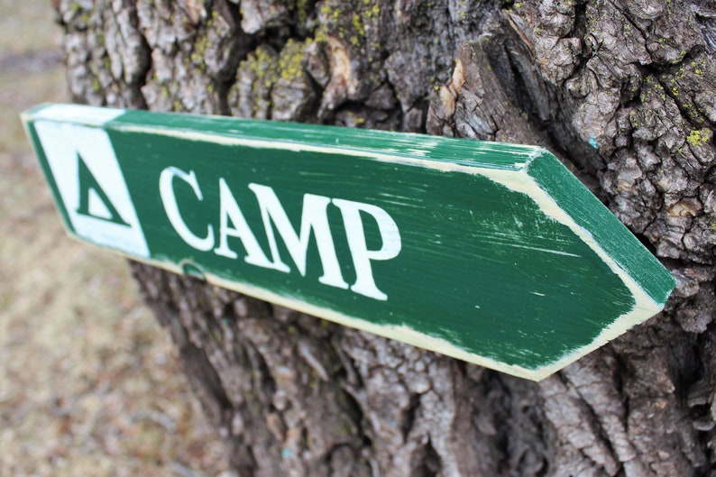 National Park Themed Directional Signs Hand Painted - Etsy
