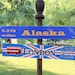British Flag Wooden Directional Sign / Custom Hand Painted Travel Decor ...
