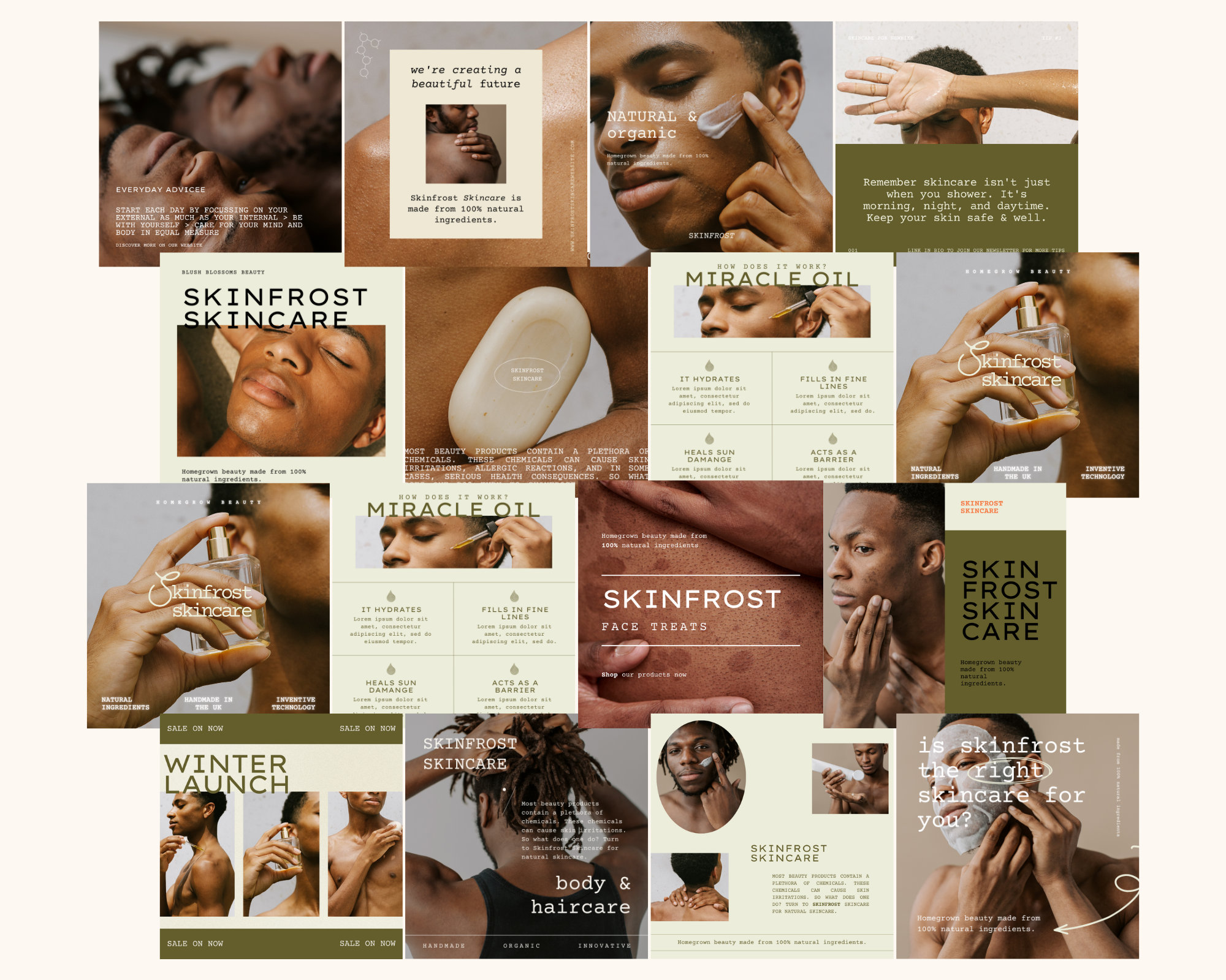 30 Elegant and Minimalist Instagram Post Templates Canva - Etsy