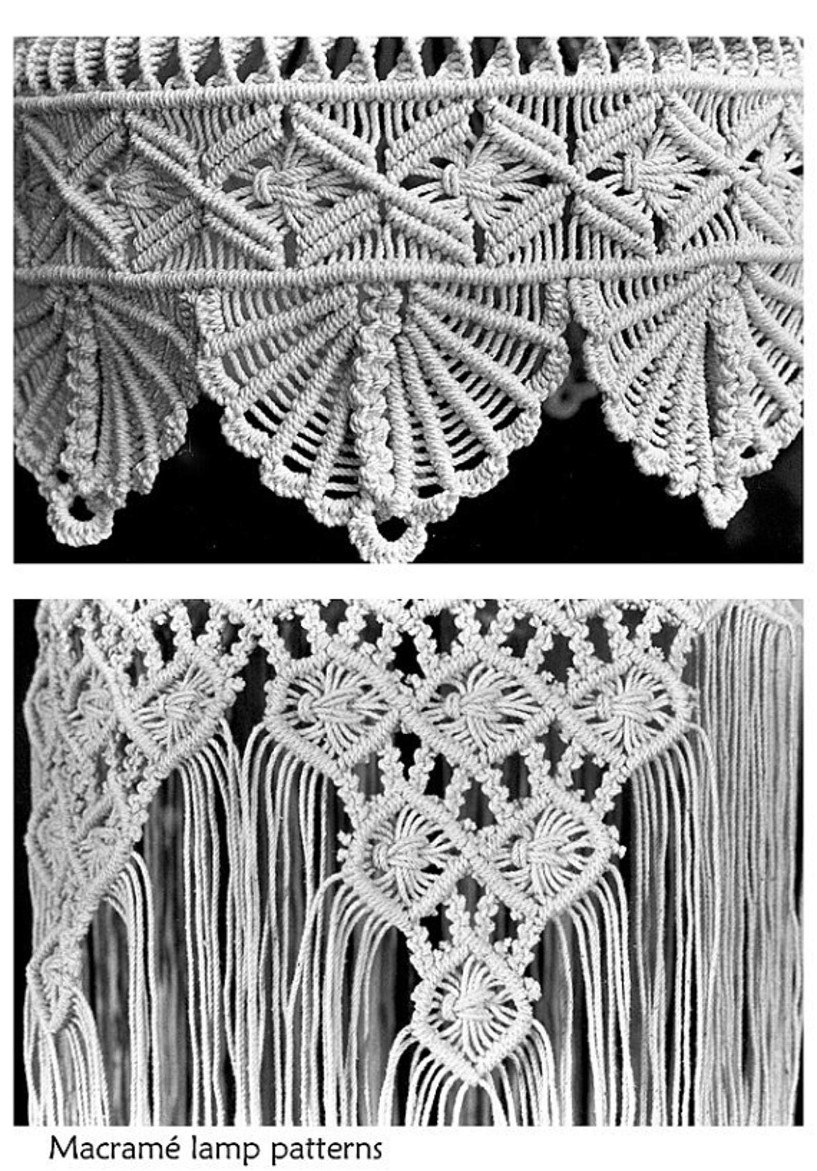 Macramé: Legacy Patterns ~ From the Early 1900's Until the Present Day ...