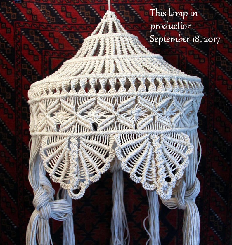 Step by Step ~ "shell" Pattern Lamp - Etsy