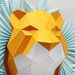 Papercraft Tiger Kit - Etsy