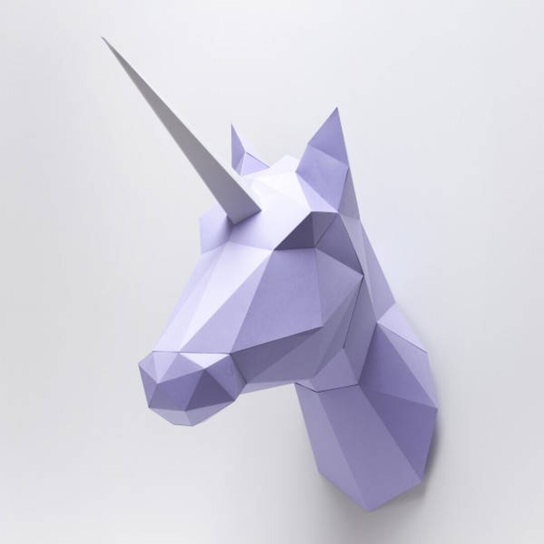 Papercraft Horse/unicorn Kit - Etsy