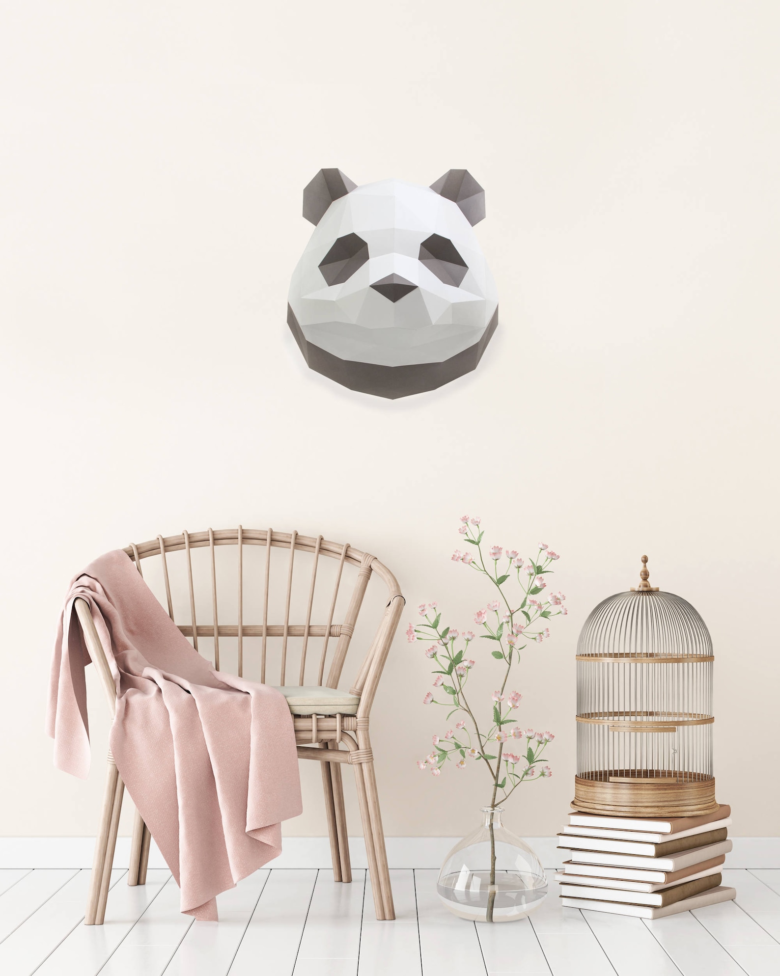 Papercraft Panda Kit - Etsy