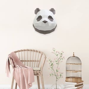 Papercraft Panda Kit - Etsy