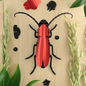 3D Mixed Insects Puzzle Set Beetles - Etsy