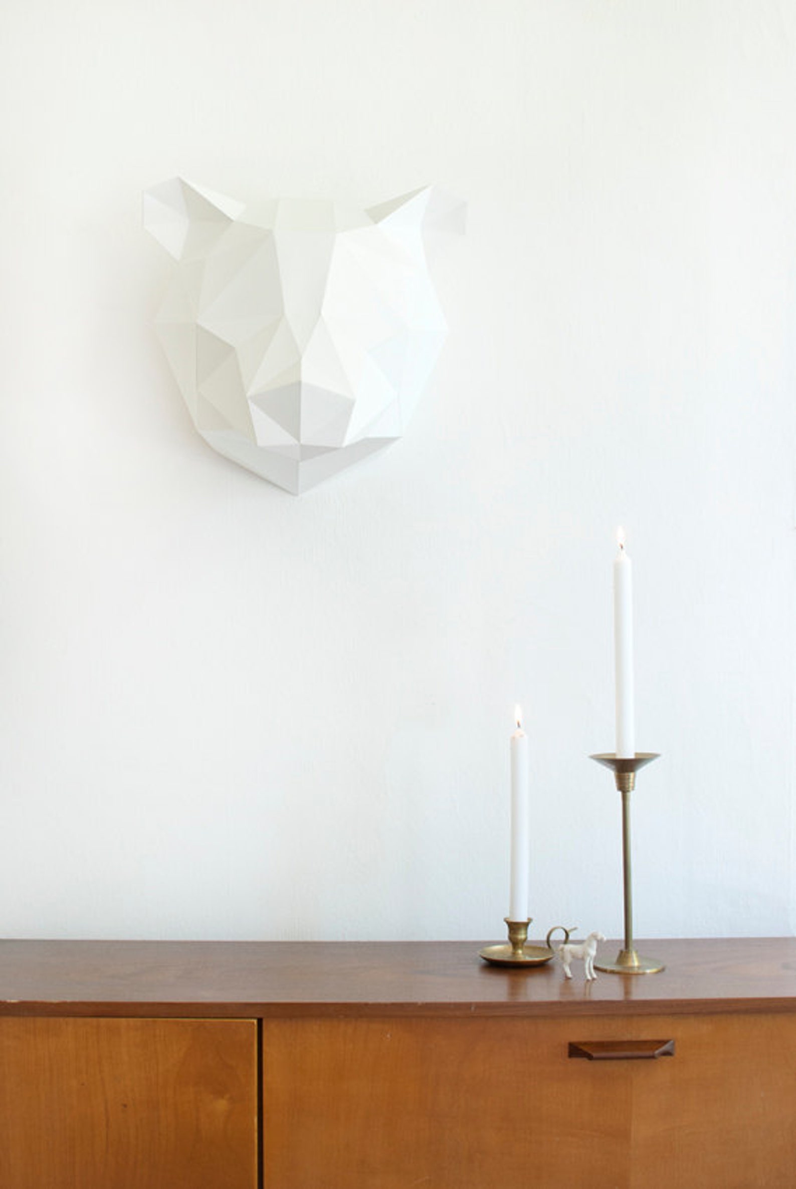 Papercraft Bear Kit - Etsy