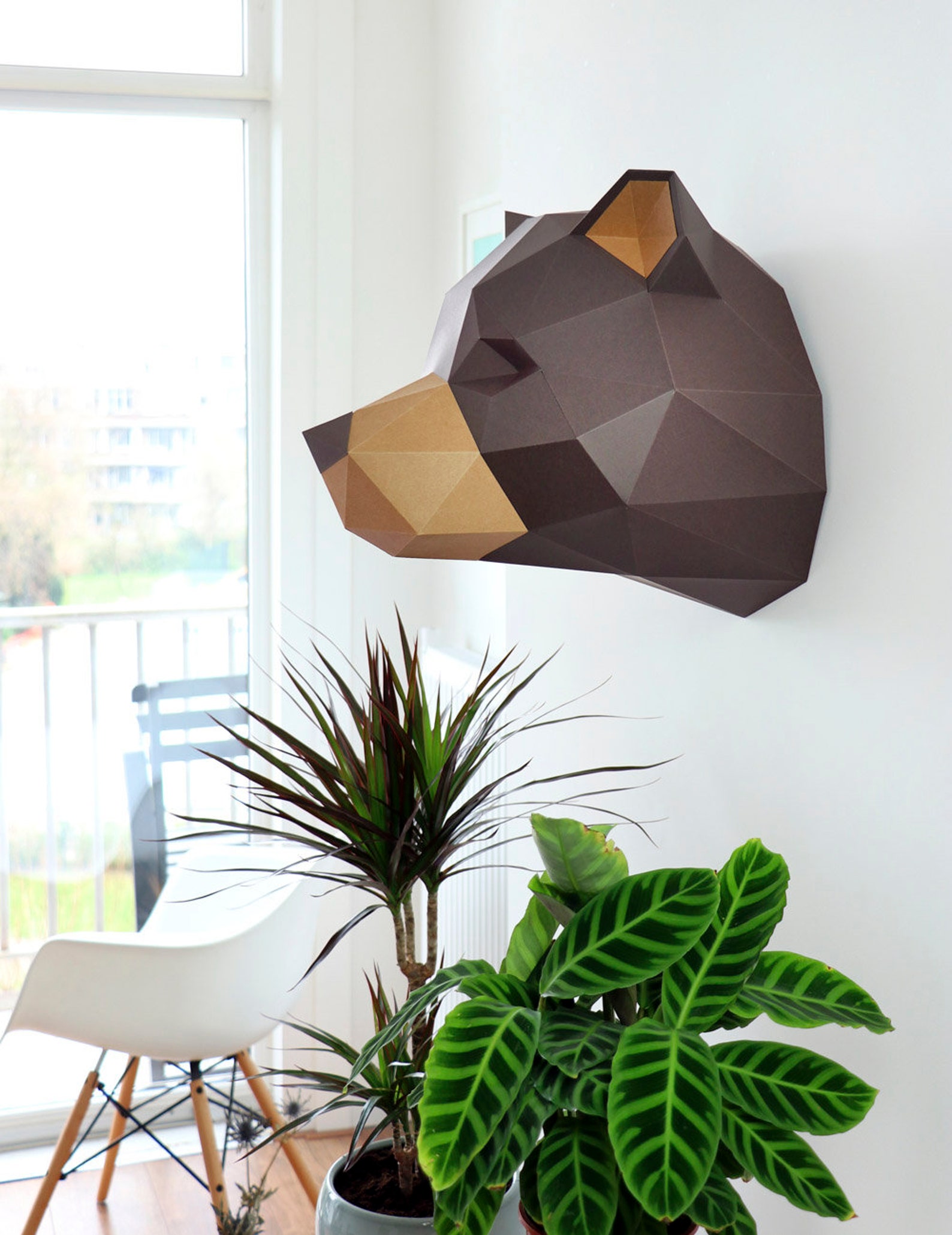 Papercraft Grizzly Kit - Etsy