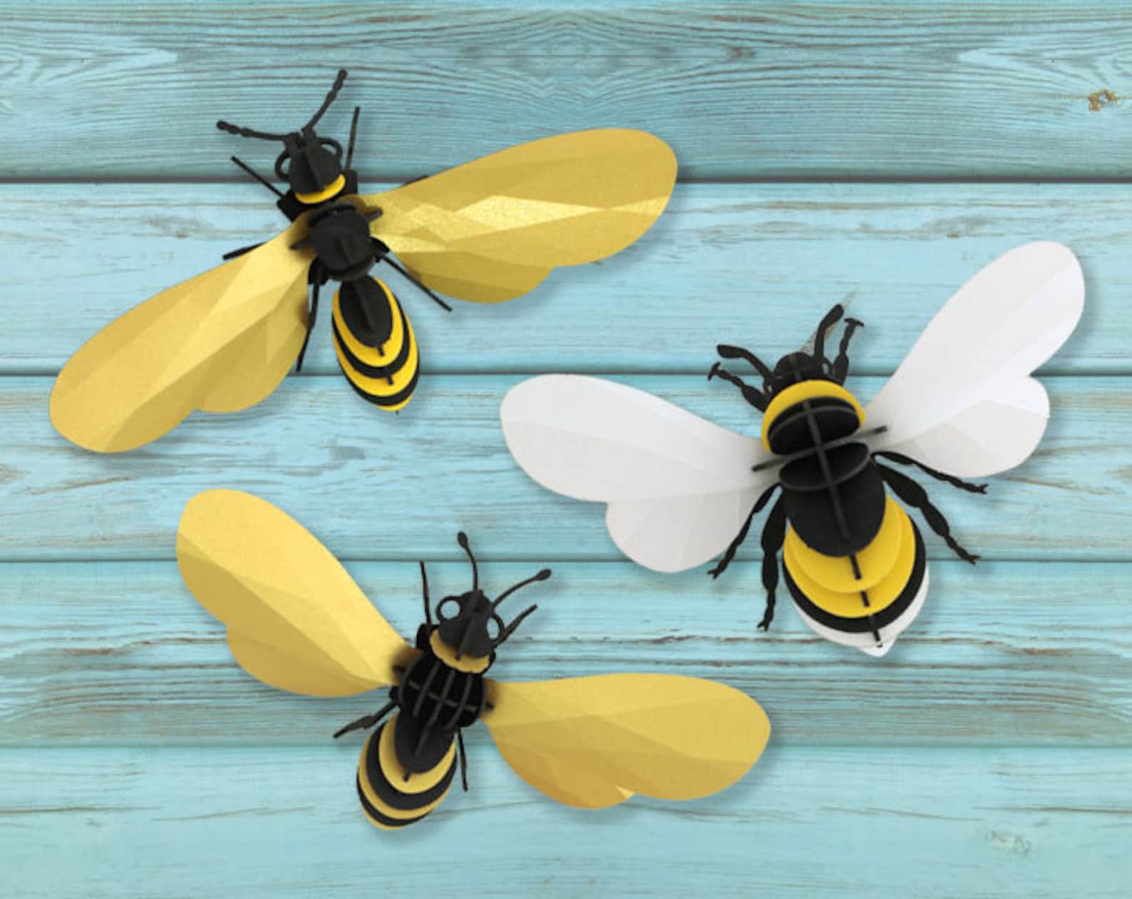 3D Mixed Insects Puzzle Set | Etsy