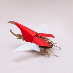 3D Paper Hercules Beetle Kit - Etsy