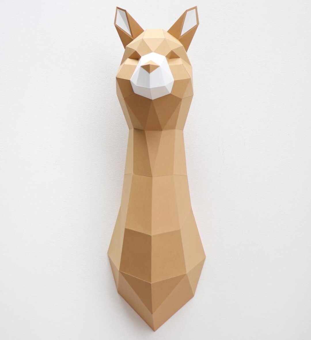 Papercraft Alpaca Kit - Etsy