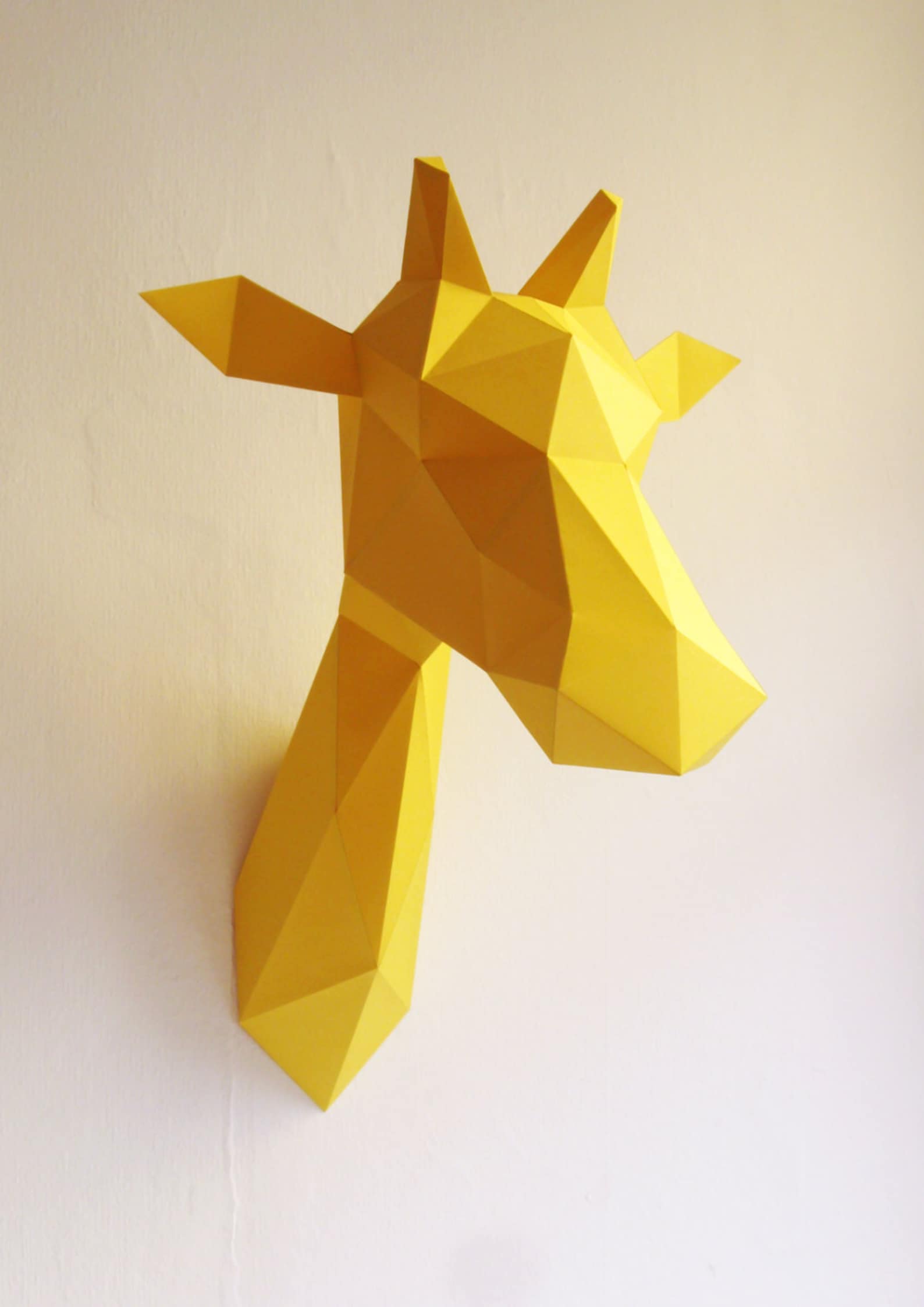 Papercraft Giraffe Kit - Etsy