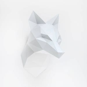 Papercraft Fox Kit - Etsy