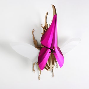 3D Paper Hercules Beetle Kit - Etsy